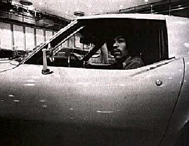 Driving Jimi's corvette - Cry Of Love